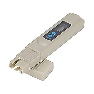 Digital TDS Meter, Water Quality Tester 0~9990 Ppm Portable Automatic Temperature Compensation Alloy Probe for Home