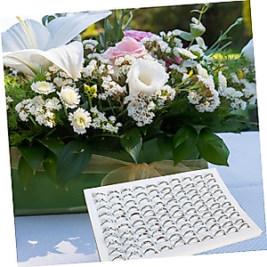 SOESFOUFU Foam Insert Display Trays Small Picture Frames 5pcs Storage Box Sponge Pad Earring Holder Earrings White Guinea Pig Toys Ring Display Pad