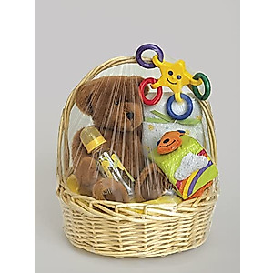 Clear Jumbo Shrink Wrap Cellophane Bag - 24" x 30" - Perfect for Gift Baskets, Birthday, Baby Shower, Bridal Shower & More (1 Roll)