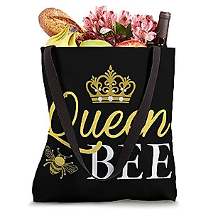 Queen Bee Graphic Beekeeper Hive Beekeping Honey Bee Lover Tote Bag