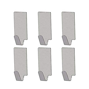 VORCOOL Outdoor Towel Hooks Adhesive Hooks Sticky Wall Hooks, Towel Hanger Stick on Hooks for Hanging Door Cabinet Kitchen Bathroom Home Heavy Duty Metal Hangers