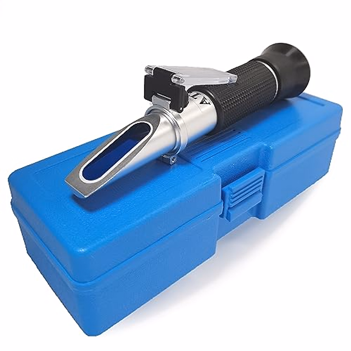 Salinity Refractometer 0~28% Scale Range, Measuring Sodium Chloride Content in Brine, Seawater and Industry. Salinometer for Food with Automatic Temperature Compensation (ATC)