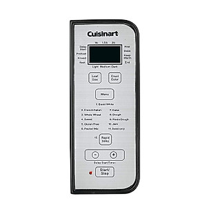 Cuisinart CBK-100SSFR 2-Pound Programmable Breadmaker (Renewed), Stainless Steel, Silver