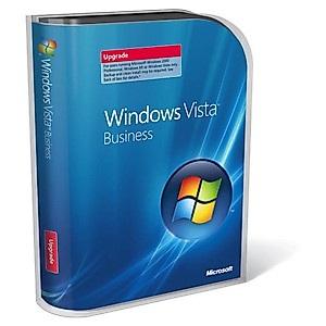 Microsoft Windows Vista Business UPGRADE DVD OLD VERSION