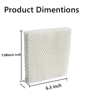 Yonice 6 Pack Humidifier Wicking HFT600 Filters T Compatible for Honeywell Tower Humidifier HEV615,HEV620,Part # HFT600,HFT600PDQ
