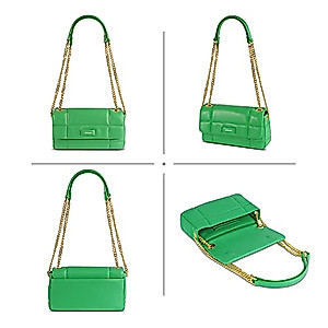 SINBONO Women Crossbody Bag, Alyssa Soft Quilted Shoulder Bags Small Purse with Magnetic Closure