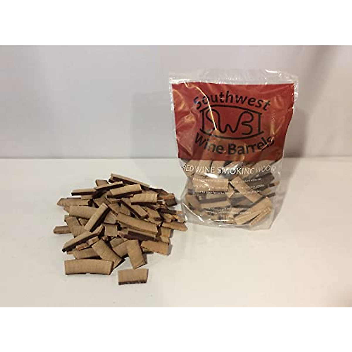 Southwest Wine Barrels red wine smoking and grilling wood chunks ( red wine in every piece ).