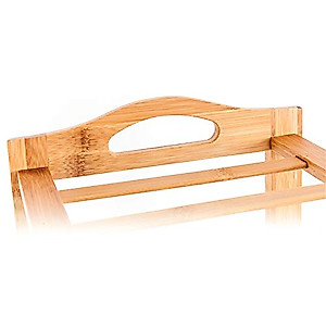 6-Tier Shoe Rack for Closet, Stackable Shoes Rack Organizer Free Standing Shoe Shelf for Entryway and Closet Hallway, Multifunctional Bamboo Rack in Different Combinations