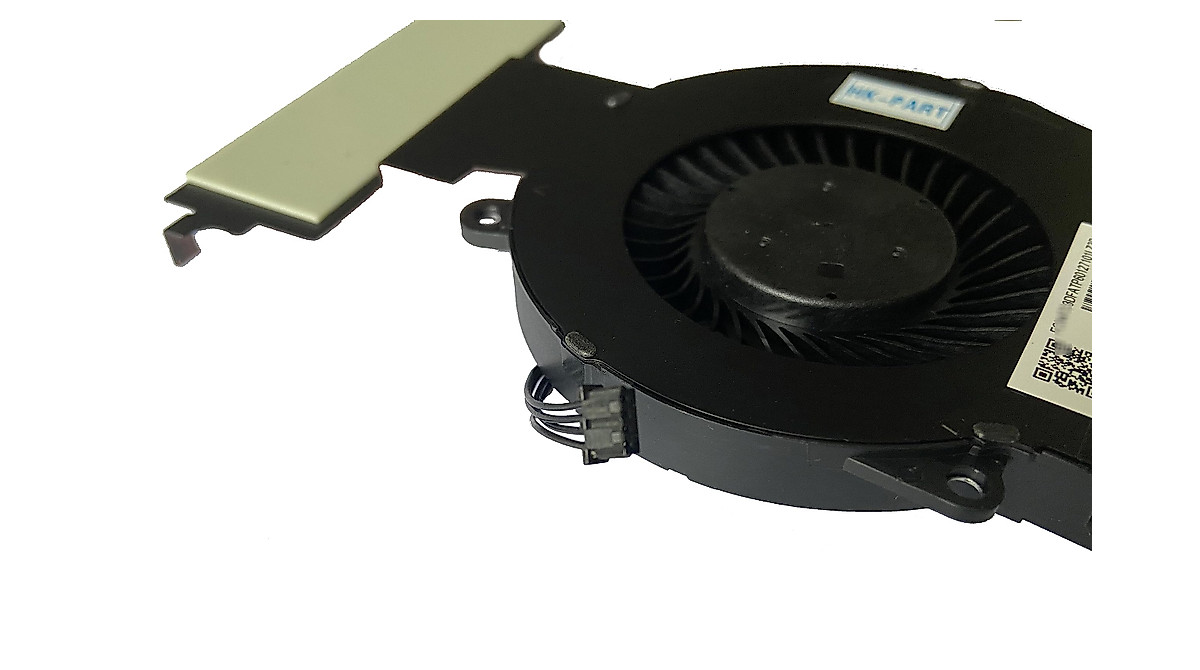 HK-PART Replacement Fan for HP Omen 15-DC | Genuine CPU & GPU Cooling Fans