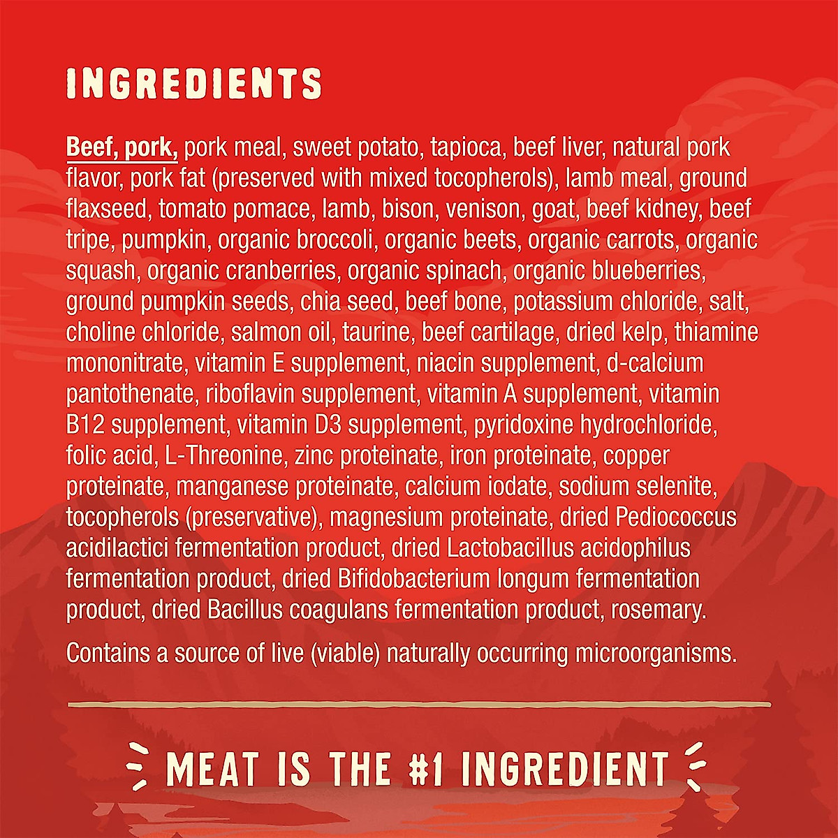 Stella & Chewy's Wild Red Dry Dog Food Raw Coated High Protein Grain & Legume Free Red Meat Recipe, 3.5 lb. Bag