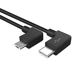 Artisan Tribute Micro ab to USB C Replacement for DJI Mavic Mini/Mavic 2 Pro Controller USB Type-C OTG Cable, 9.8 inch