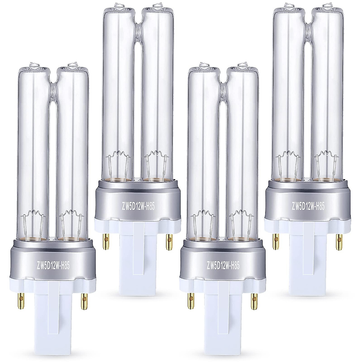 Kittmip LB4000 Replacement Bulb,LB4000 UV-C Bulb Compatible with Germ Guardian Models LB4000 AC4300BPTCA AC4825, AC4850 AC4850PT AC4900, AC4900CA AC5300B AC5350B AC5350W Air Purifier(4 Pack)