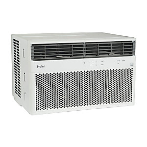Haier Window Air Conditioner 12000 BTU, Wi-Fi Enabled, Energy-Efficient Cooling for Large Rooms, 12K BTU Window AC Unit with Easy Install Kit, Control Using Remote or Smartphone App