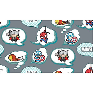 Marvel Avengers Kawaii Retro Pack Children's Nursery Cotton Fabric by The Yard