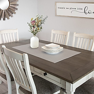 gasaré, Giant, Double Thick, Heat Resistant Mat, Countertop Protector, Silicone Mat for Kitchen Counter, Non-slip, Washable, Cuttable, 40 x 23.5 Inches, 2mm Thick, 1 Unit, Translucent-Opaque