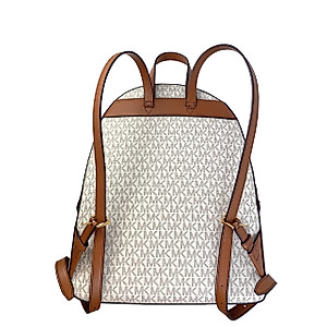Michael Kors Jaycee Logo Backpack (Vanilla)