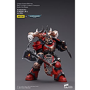 JoyToy Warhammer 40k: Chaos Space Red Corsairs Champ Gotor 1:18 Action Figure