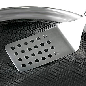 Black Cube Quick Release Cookware Wok with Helper Handle, 12.5-Inch/2.5 Quart …