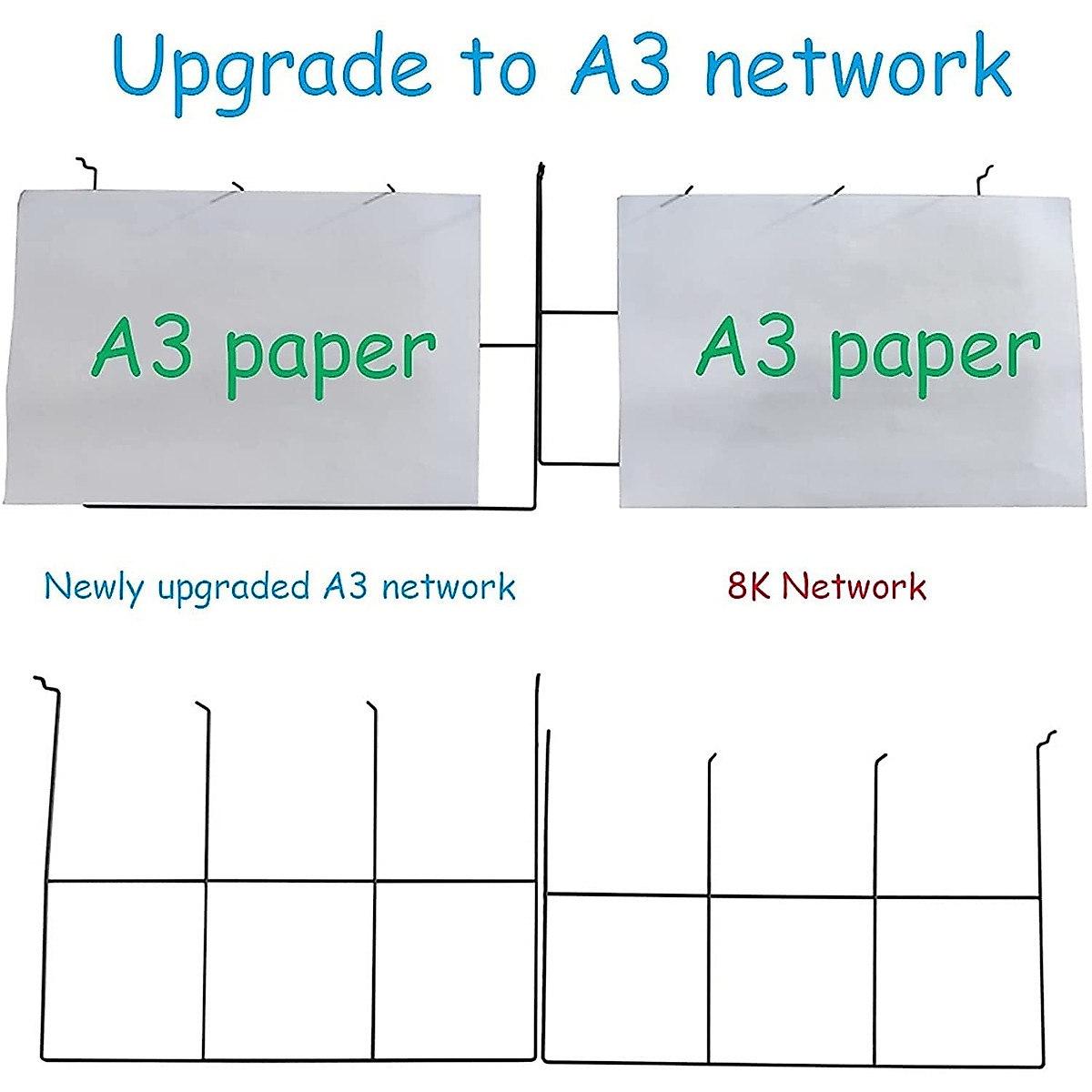YSCMX Drying Rack, Solid Mobile Art Drying Rack with Wire Shelves for Works of Art Classrooms Studios and Home Use, Black Powder Coated Finish. Drying & Print Racks (Size : 25-Layer)