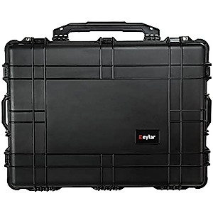 Eylar XXL 31.5" Protective Gear Roller Case Water and Shock Resistant w/Foam (Black)