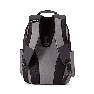 SwissGear 2789 Laptop Backpack, Grey/Black, 17.75-Inch