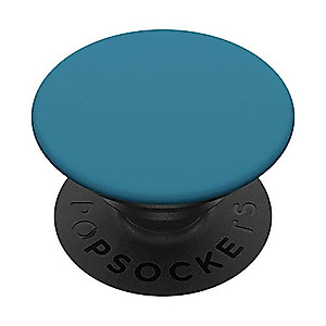 Simple Chic Solid Color Tropical Ocean Teal Blue PopSockets PopGrip: Swappable Grip for Phones & Tablets