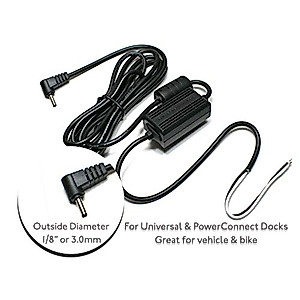 EDO Tech Direct Hardwire Vehicle Power Cord 5V Adapter Kit for Sirius XM Radio Sportster Starmate Stratus Delphi Tao XM2GO Pioneer Inno AGT Sportscaster R101 SUPV1 UC8 136-4458 SV3 CD-XMPCAR1 Dock