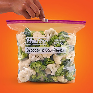 Hefty Slider Storage Bags, Gallon Size, 66 Count