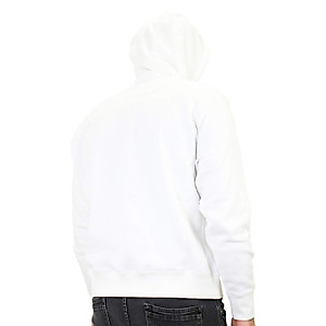 Nike Pull Over Hoodie, White/White/Black, X-Large
