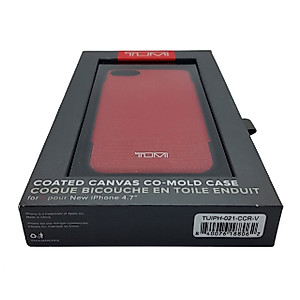 Tumi SuperiorCoated Canvas Co-Mold Case for iPhone 7 ( RED )