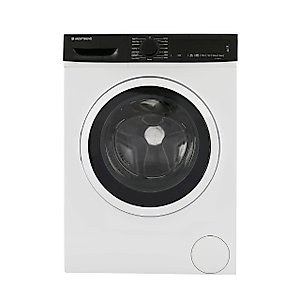 West Bend WB220FLWVW Front Load Washing Machine, Compact Washer, Stackable Option, 15 Automatic Cycles, Adjustable Water Temperatures, LED Display, and See-Through Door, 2.2 cu.ft, White