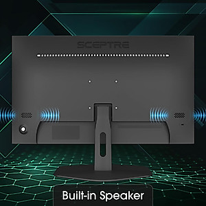 Sceptre 24" IPS Monitor 1920 x 1080p Ultra Slim 75Hz HDMI VGA 99% sRGB Metal Black 2021 (E248W-FPRK)