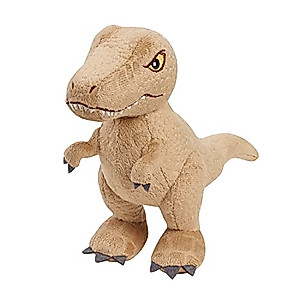 Jurassic World Plush Collector Set, 4-pieces, 7-inch Dinosaur Stuffed Animals, Kids Toys for Ages 3 Up, Amazon Exclusive by Just Play