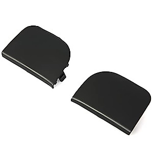 KARPAL Front Left Driver Side + Right Passenger Side Bumper Tow Hook Eye Cover Cap Compatible with 2012 2013 2014 2015 Toyota Prius 5212747903 5212847903