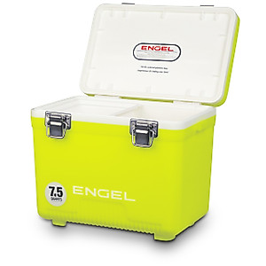 Engel UC7 7.5qt Leak-Proof, Air Tight, Drybox Cooler and Small Hard Shell Lunchbox for Men and Women