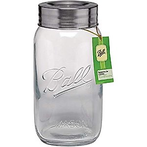 JARDEN HOME BRANDS 1440070016 Ball Decor Jar, 1-Gallon, 1 Gallon, Clear