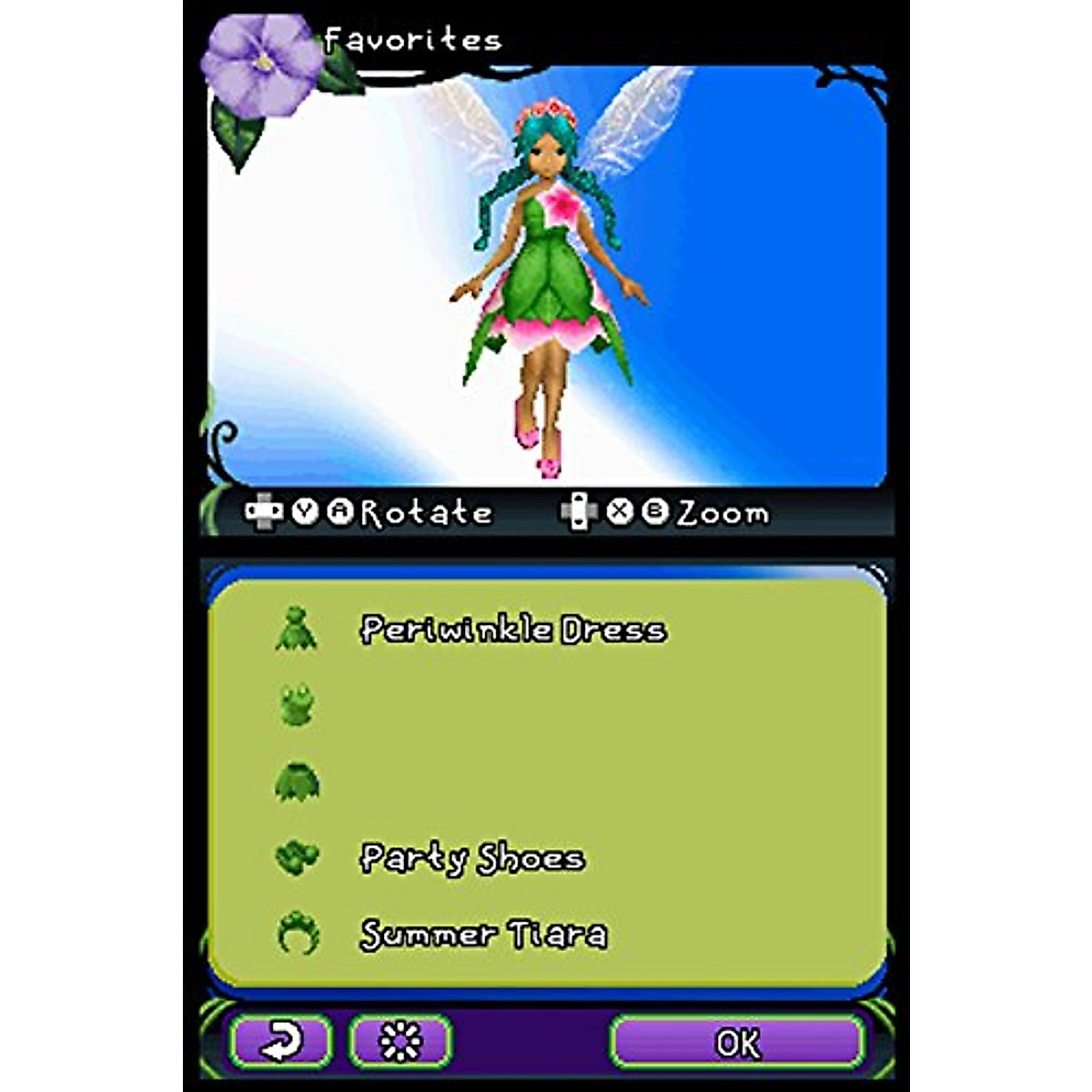 Disney Fairies Tinkerbell and the Great Fairy Rescue - Nintendo DS