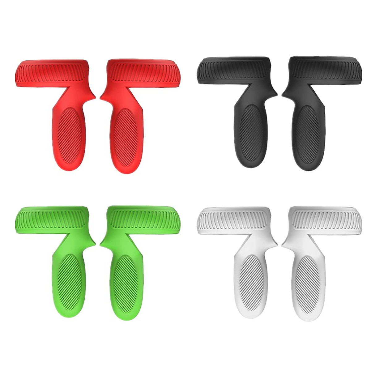 Ferbao VR Glasses Handle Cover Compatible with Oculus Quest 2 Silicone Protective Sleeve Touch Controller Grip Cover (Green)