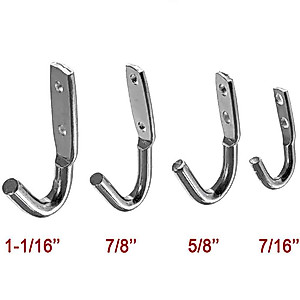 Rope and Cord Steel Plated Rope Binding Hooks for Home and Industrial Applications