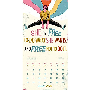 The Future Is Female Wall Calendar 2021: A Year of Art and Activism