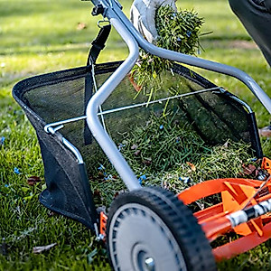 American Lawn Mower Company GC91416 14-Inch/16-Inch Reel Lawn Mower Grass Catcher, Black