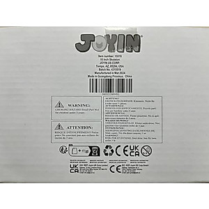 JOYIN 2 PCS 16 Inches Halloween Skeletons Full Body Posable Joints Skeletons for Halloween Graveyard Decorations, Haunted House Accessories