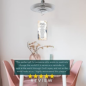 DEXSA Mother Teresa Quote Wood Plaque - Made in the USA - 5.5 in x 12 in - Classy Vertical Frame Wall Hanging Decoration |Do it Anyway - Mother Teresa | Christian Family Religious Home Decor Saying