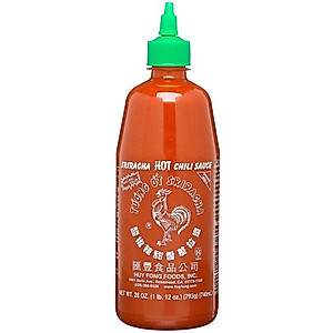 Huy Fong Sriracha Chili Sauce, 28 Ounce Bottle