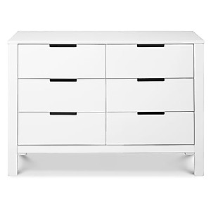Carter's by DaVinci Colby 6-Drawer Dresser in White