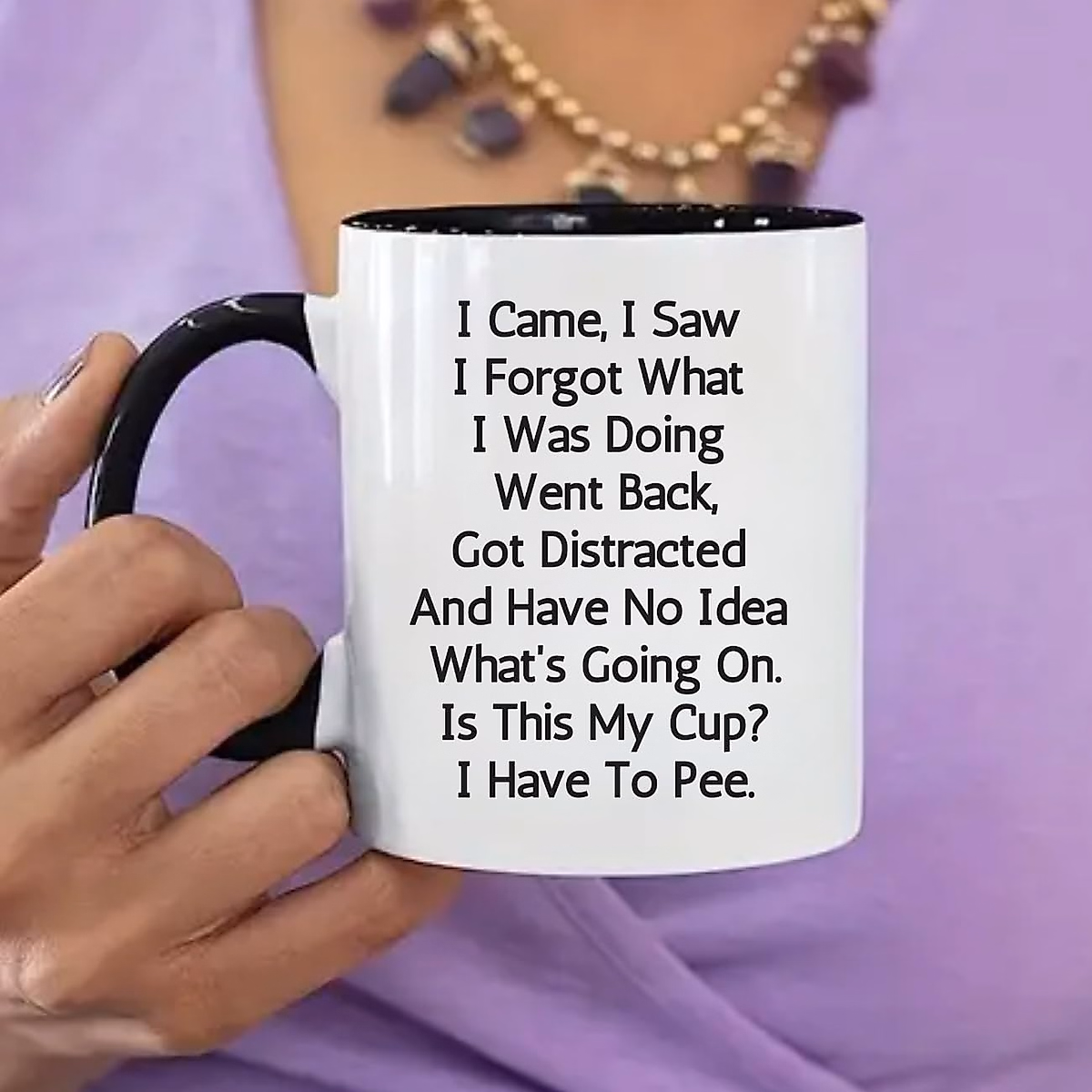 MissDaisy-Funny Mug For The Elderly, 11oz Ceramic Coffee Mug/Tea Cup, Senior Citizens Mug, For Senior Women And Men, Birthday, Mothers Day, Fathers Day, Christmas Mug