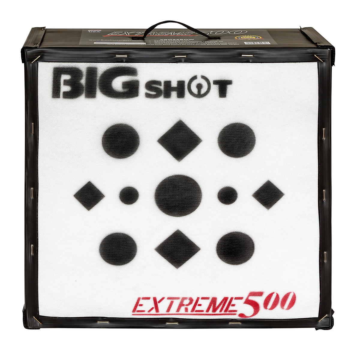 Iron Man Extreme 500 fps Target, White, 24", for Crossbow and Compound