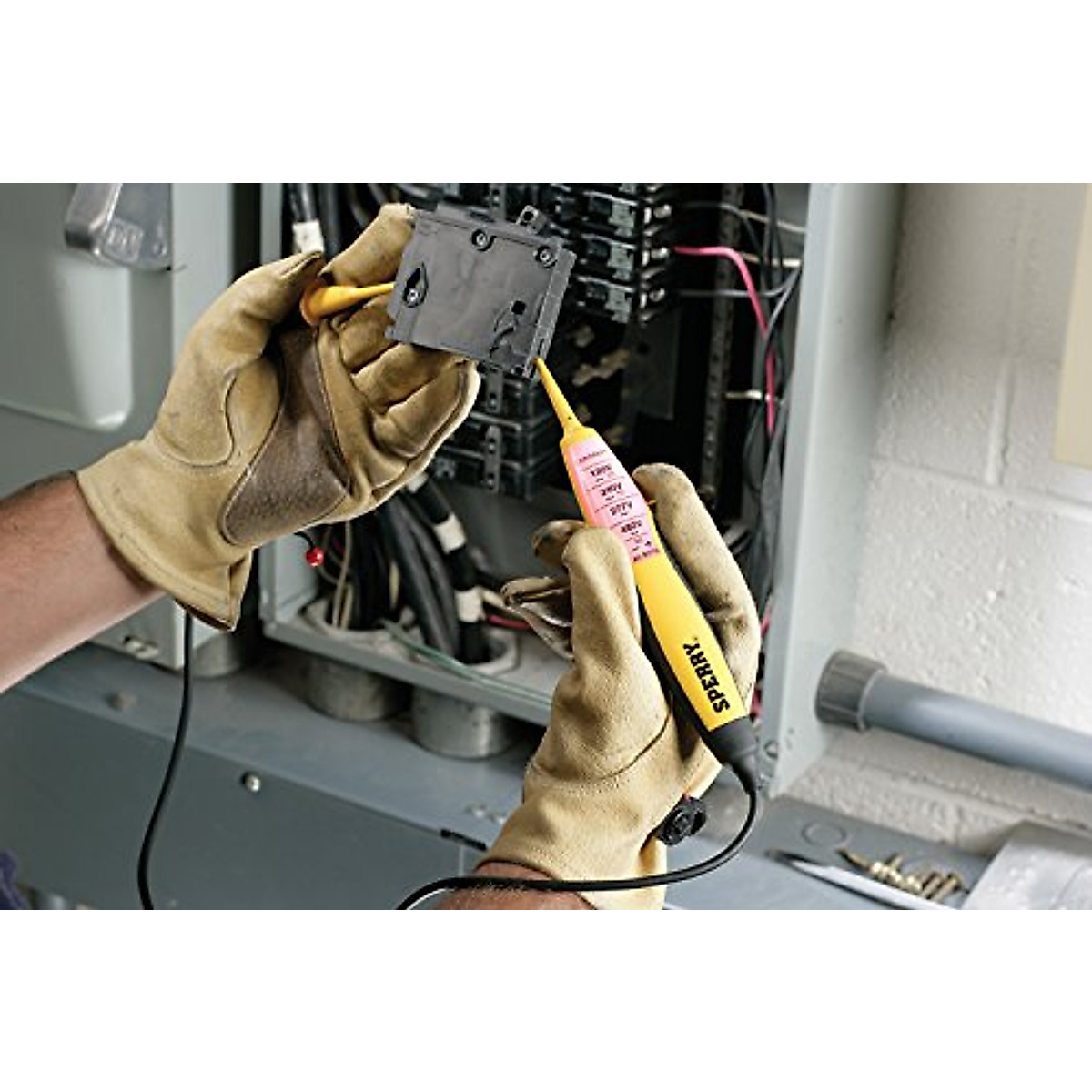 Sperry Instruments ET6207 Heavy-Duty Voltage-Continuity Tester, 1 Pk. , Yellow