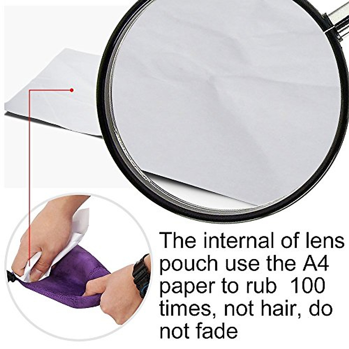 CADeN Lens Pouch Set 4 Pack Replacement Compatible for Canon, Nikon, Sony, Pentax, Olympus (Small, Medium, Large, X Large) Camera Lens Case Bag Thick Protective Neoprene Pouch Soft Plush for DSLR Lens