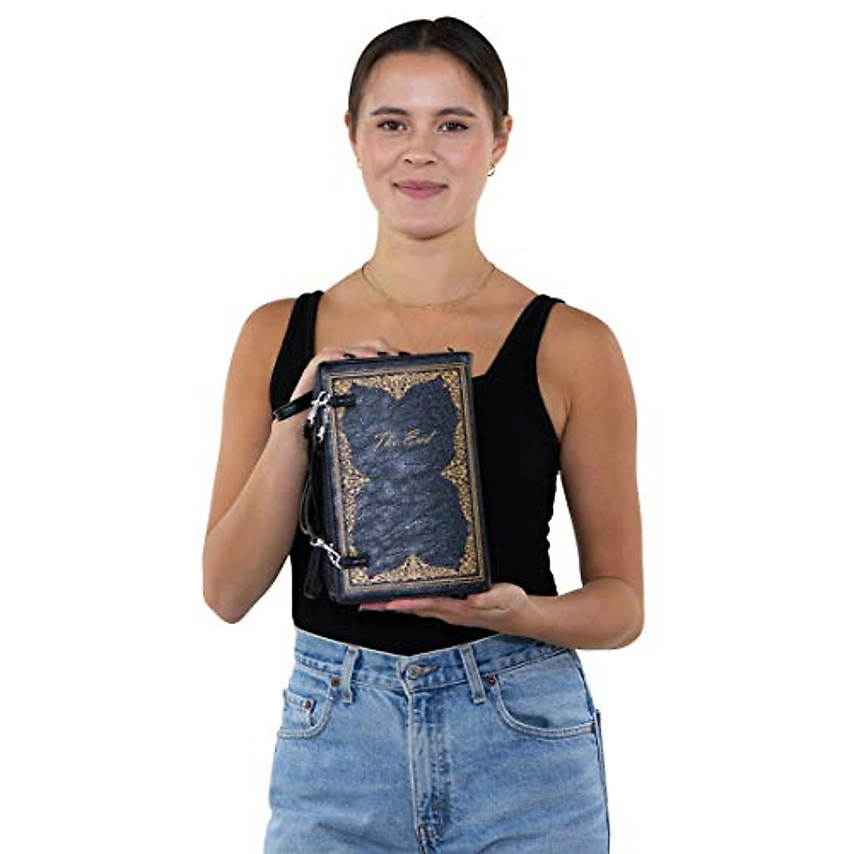 Vintage Hard Bound Story Book Clutch Shoulder Bag